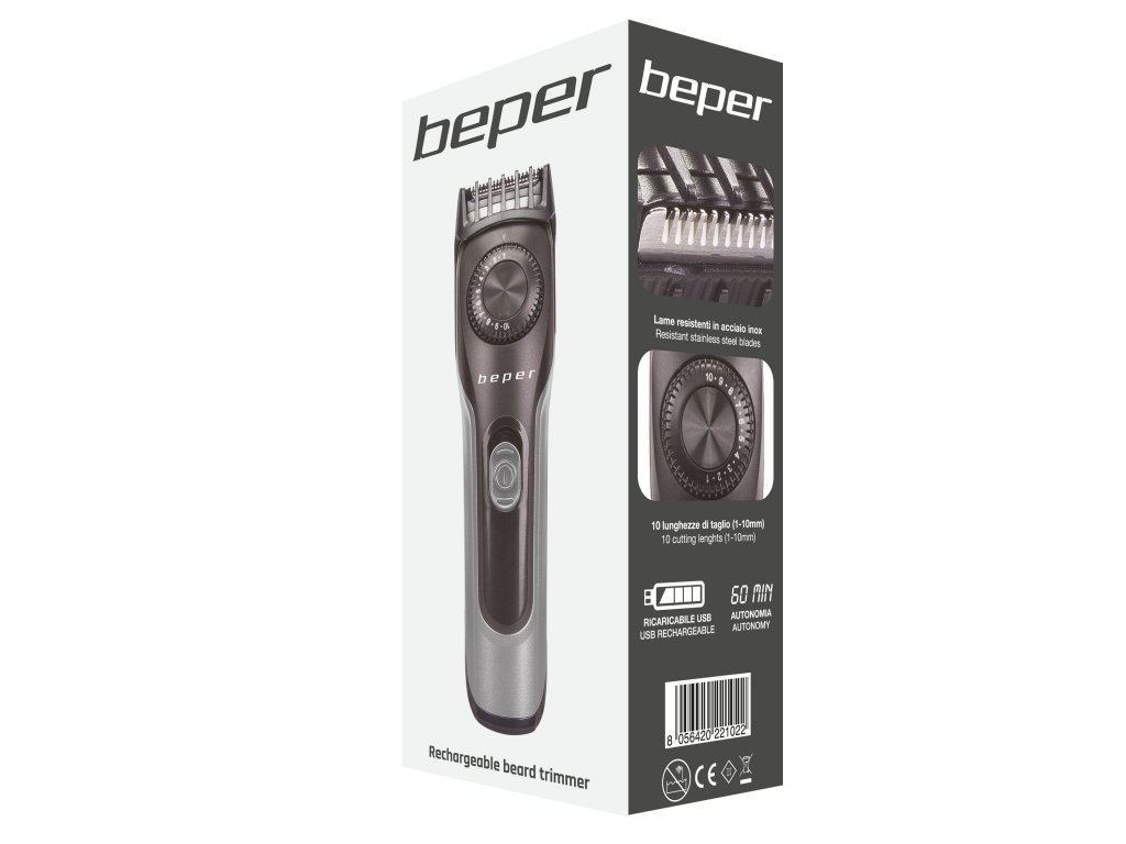 Rechargeable beard trimmer - Beper