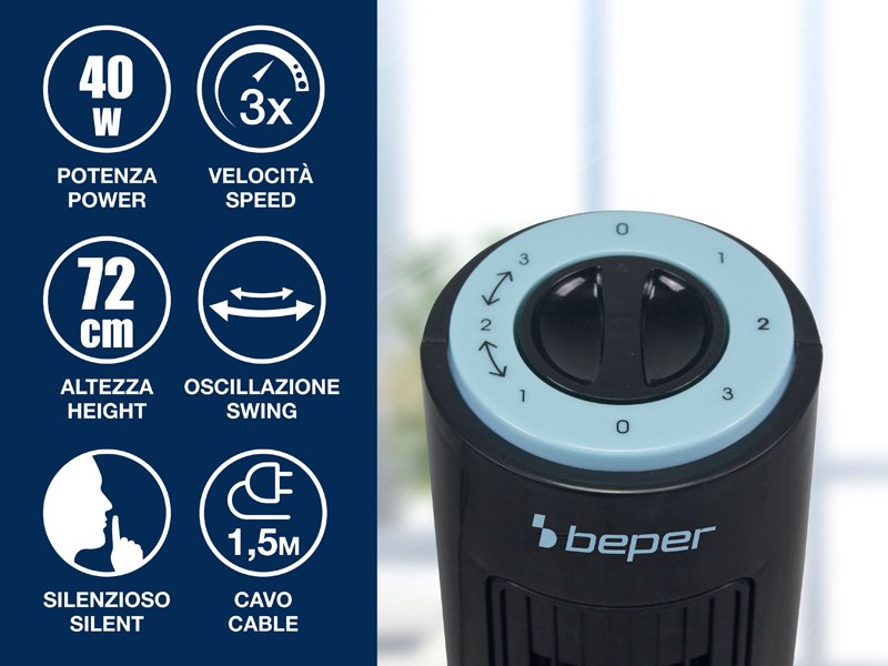 Tower fan - Beper